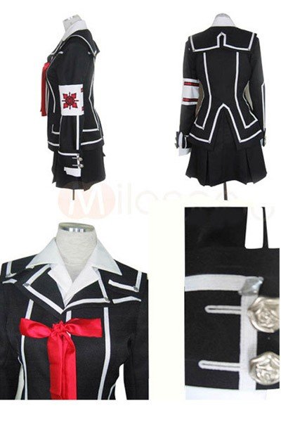 Vampyr Knight Day Class Pige Kurosu Yuuki Cosplay Kostume