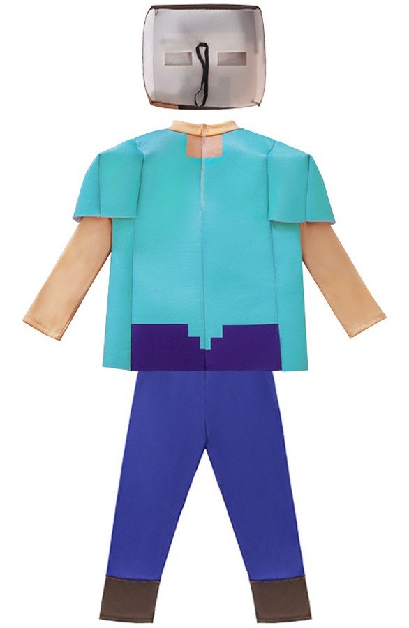 Minecraft Kostumer Børn Gamini Steve Kostume Fastelavnskostumer